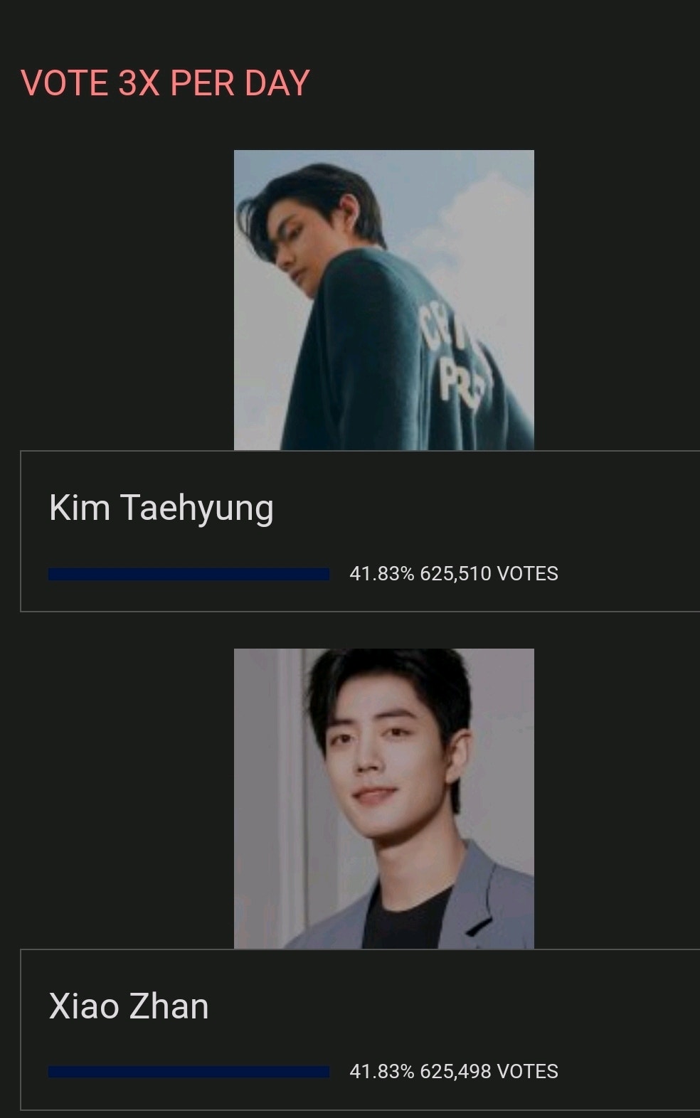 BTS Community Post - HEY ARMIES LET'S ALL VOTE FOR "_KIM TAEHYUNG_" FOR WORLD MOST HANDSOME MAN ...