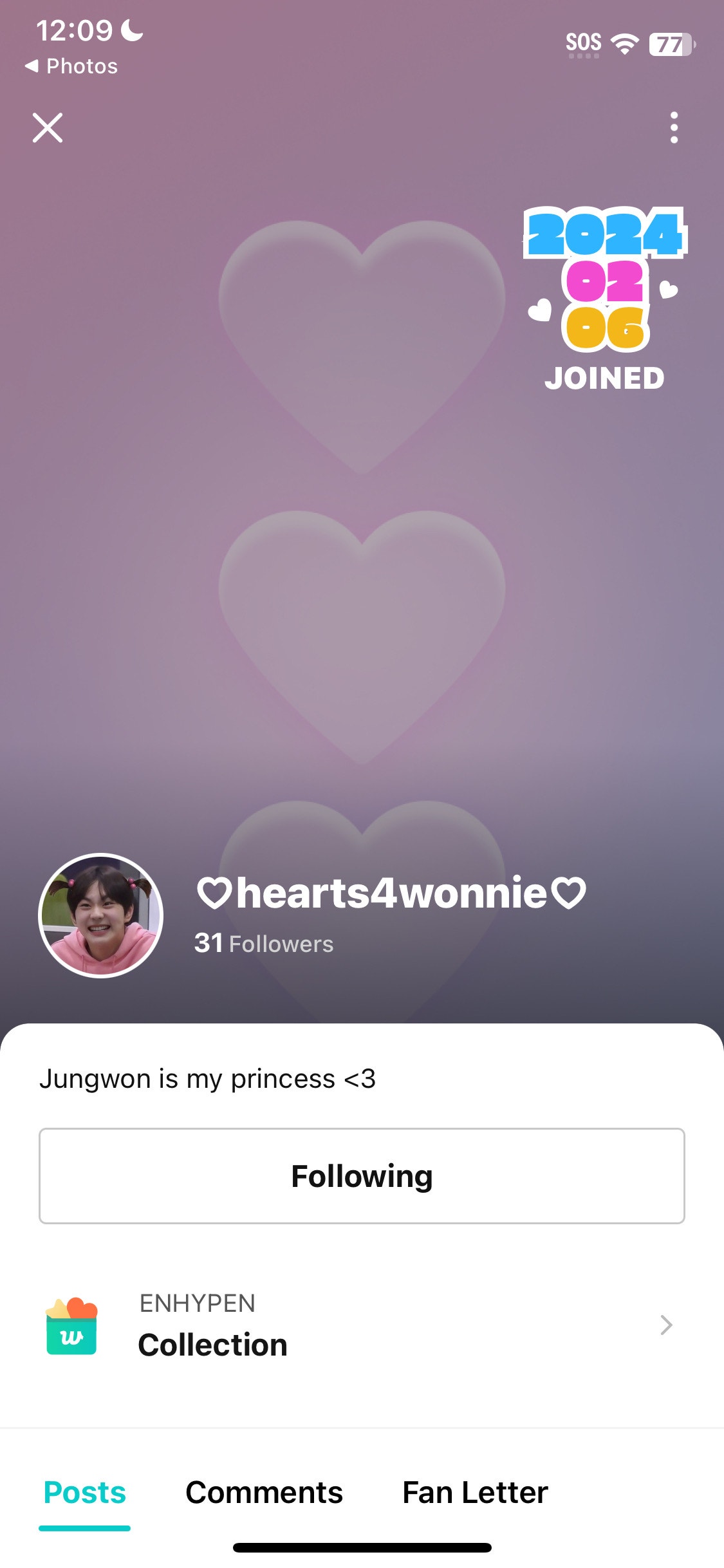 ENHYPEN Community Post - Thank you for the new follower WELCOME TO THE ...