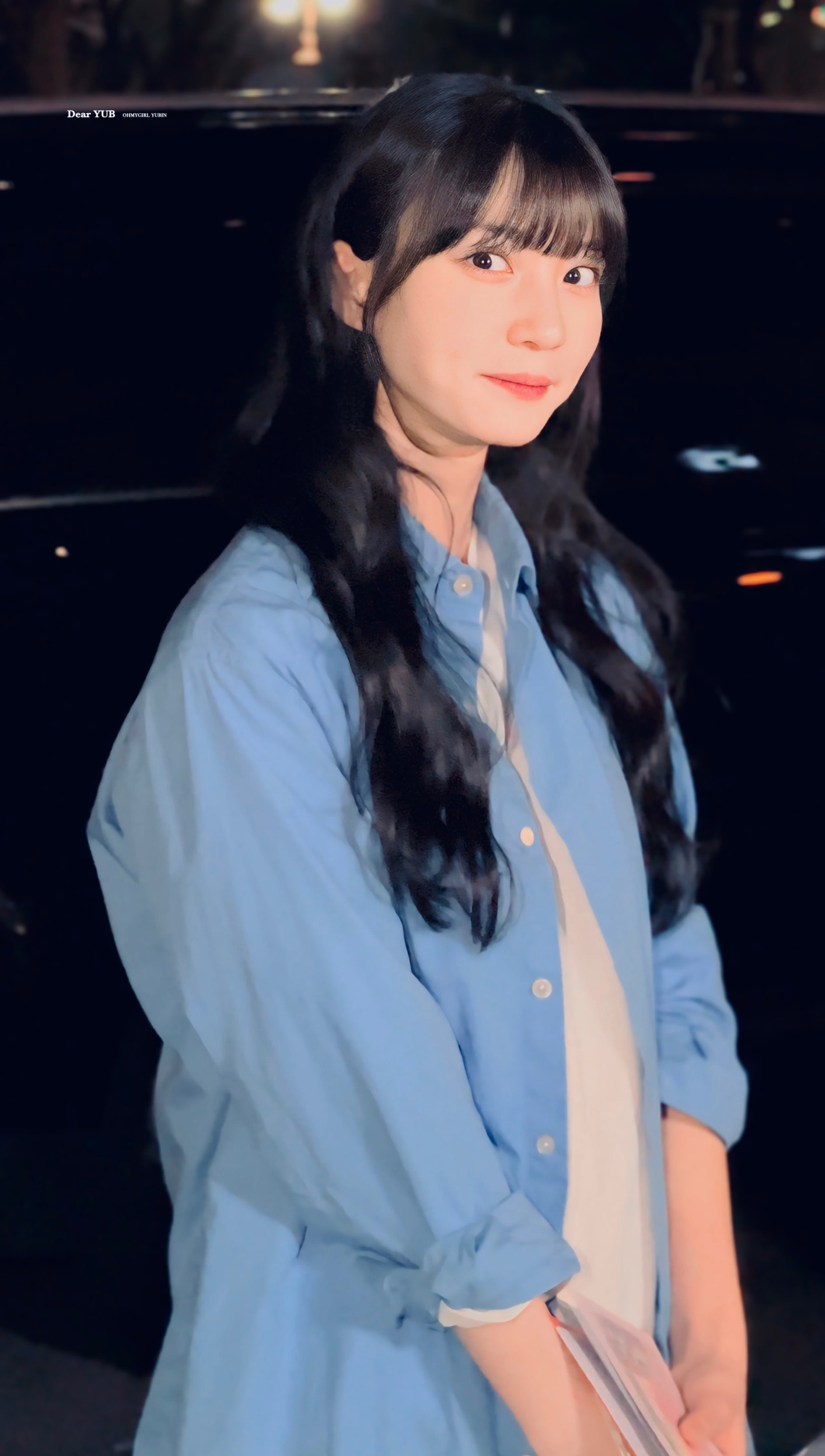 Oh My Girl Community Post 유빈아💜 점점 졸려오는 시간이겠네🥱 하루 끝이 보여 이른 아침부터 깊은