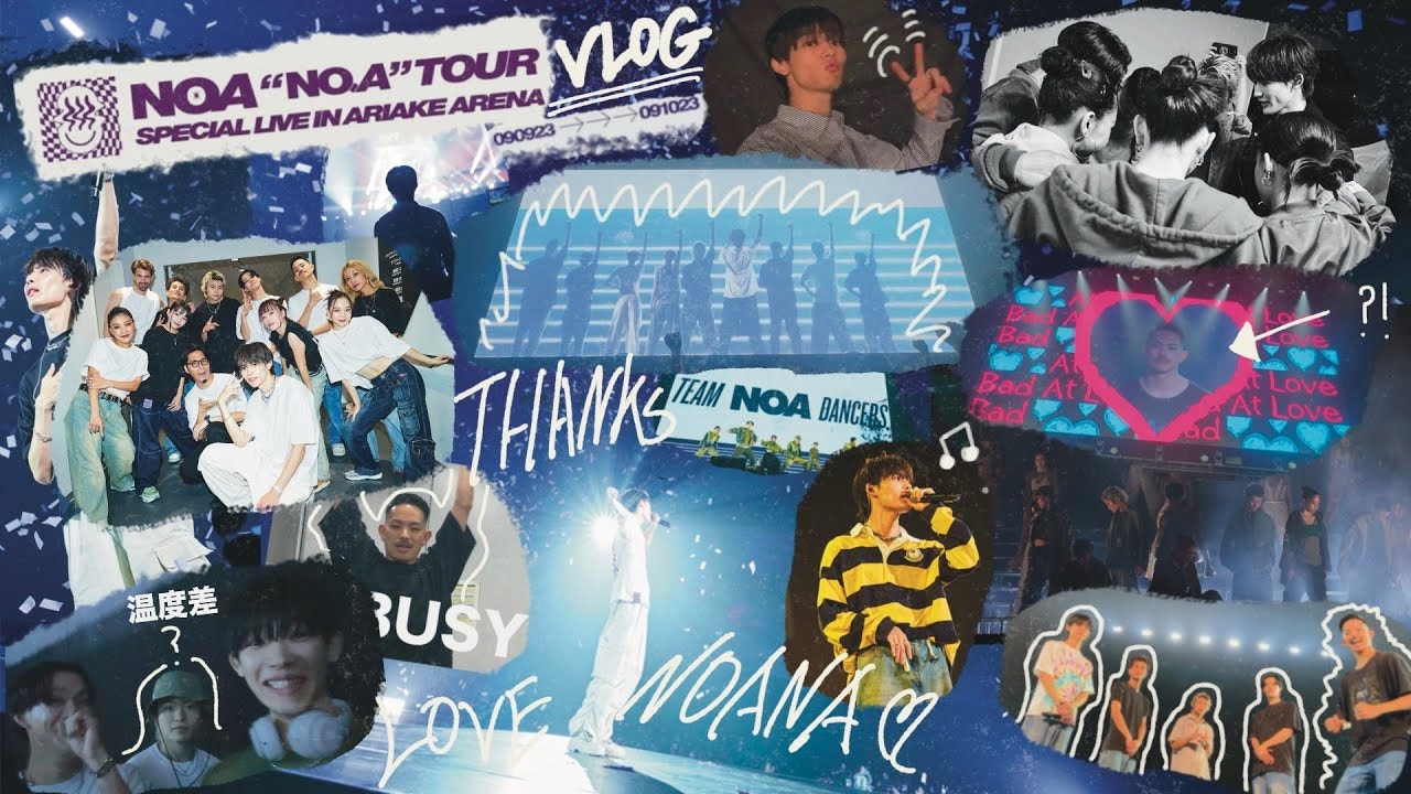 Weverse NOA Media - NOA -【VLOG】"NO.A TOUR SPECIAL LIVE IN ARIAKE ARENA VLOG"
