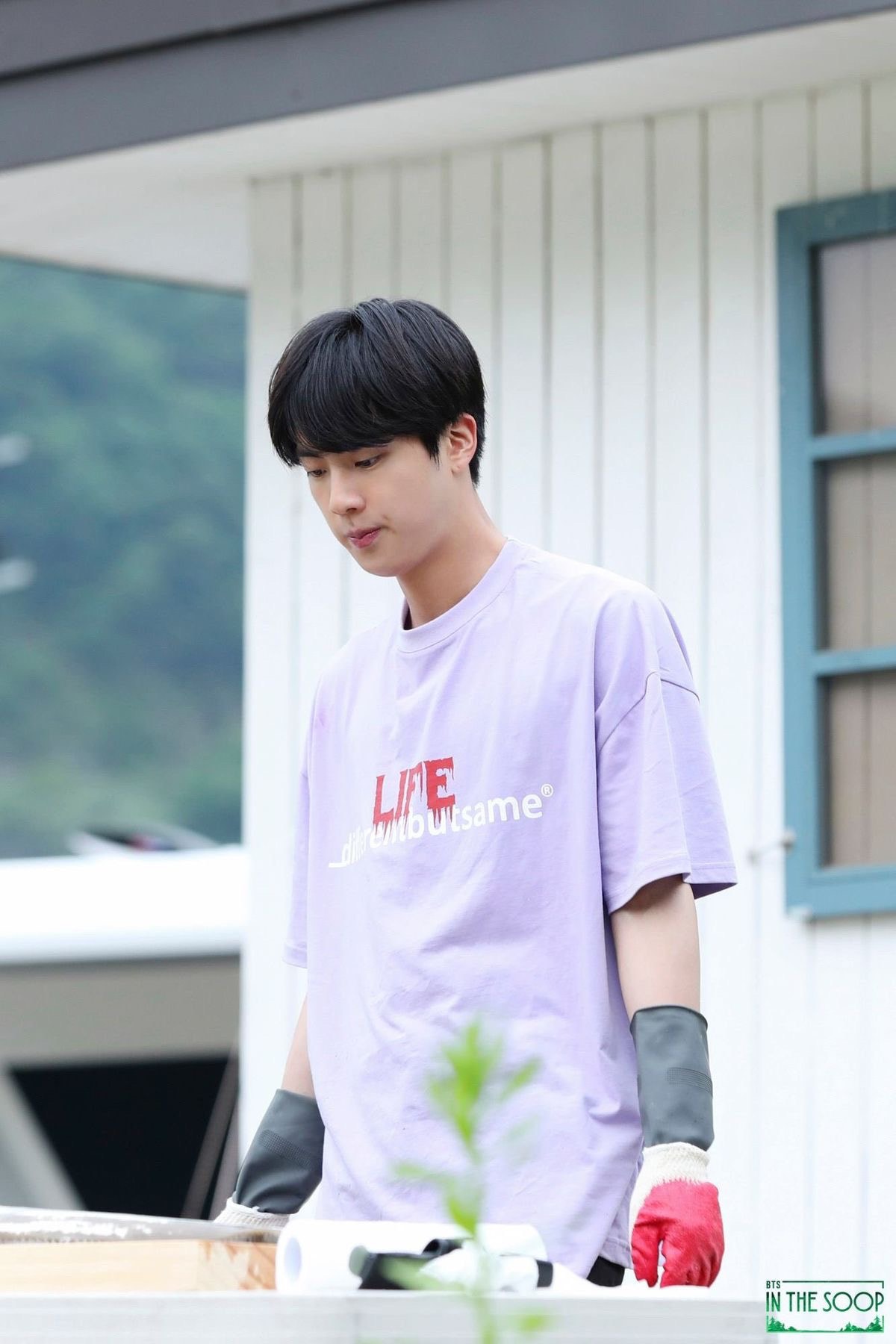 BTS Community Post - We are miss you so much Jin oppa.