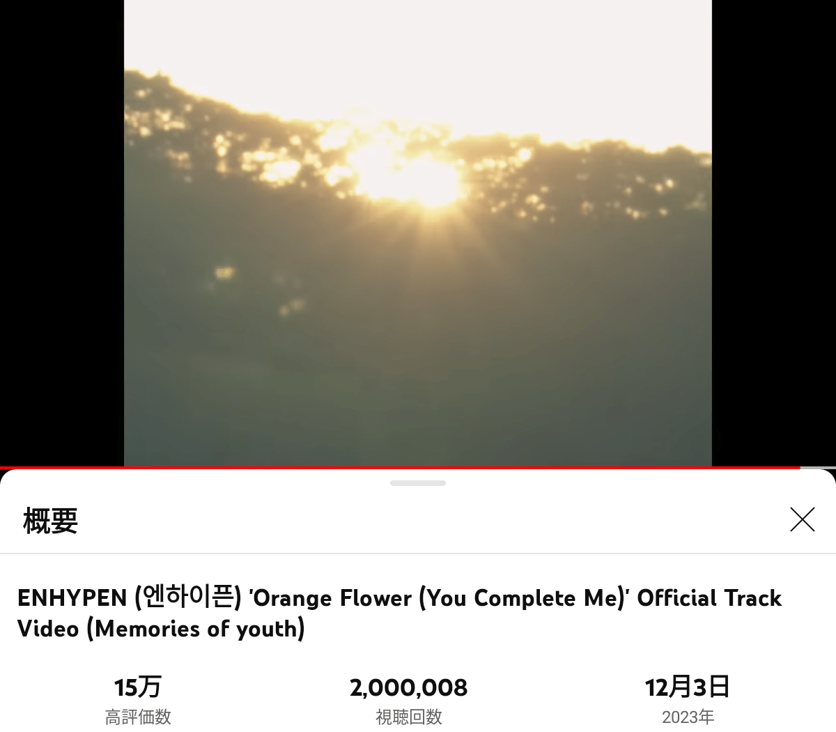 ENHYPEN Community Post - 嬉しいお祝いです。 Orange Flower(You Complete Me ...