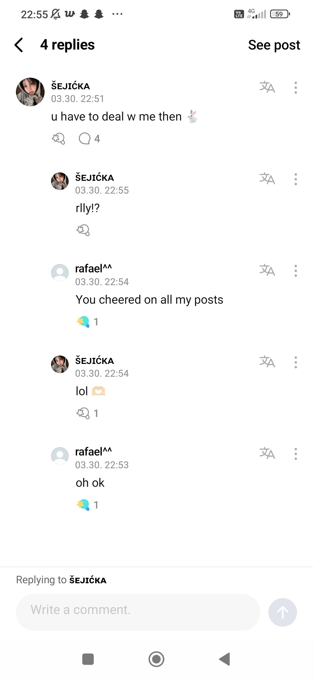 Weverse Zone Community Posts - this drama never stops on bp feed qnd im diging it