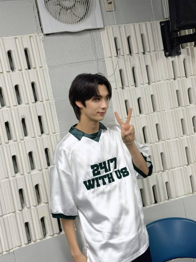 Post De La Comunidad Tws 초록빛으로 가득 차 세상 너무너무 재밌었고 행복했던 하플콘 🥰 Youngjae