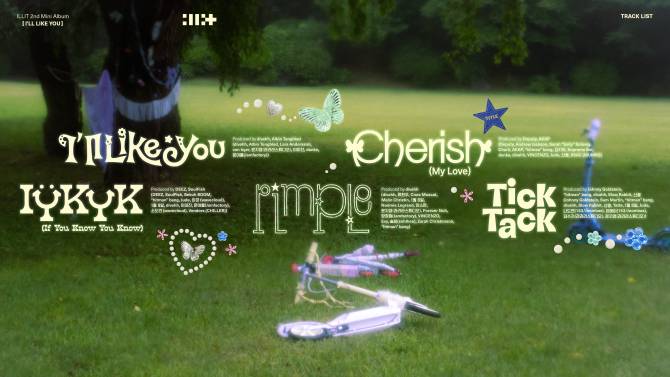 Weverse ILLIT Image - ILLIT(아일릿) ‘I’LL LIKE YOU’ Tracklist