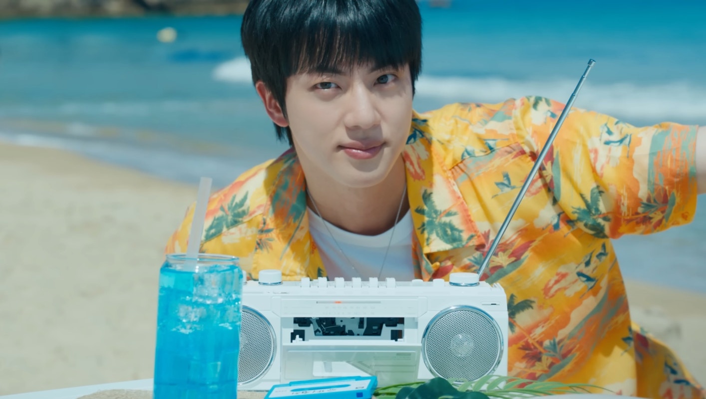 BTS Community Posts - You are getting more handsome ,Jin oppa 💜💜😍😍