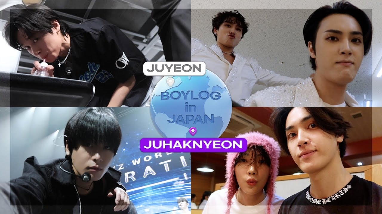 Multimedia de THE BOYZ de Weverse - [BOYLOG] JUYEON & JUHAKNYEON CAM | in JAPAN