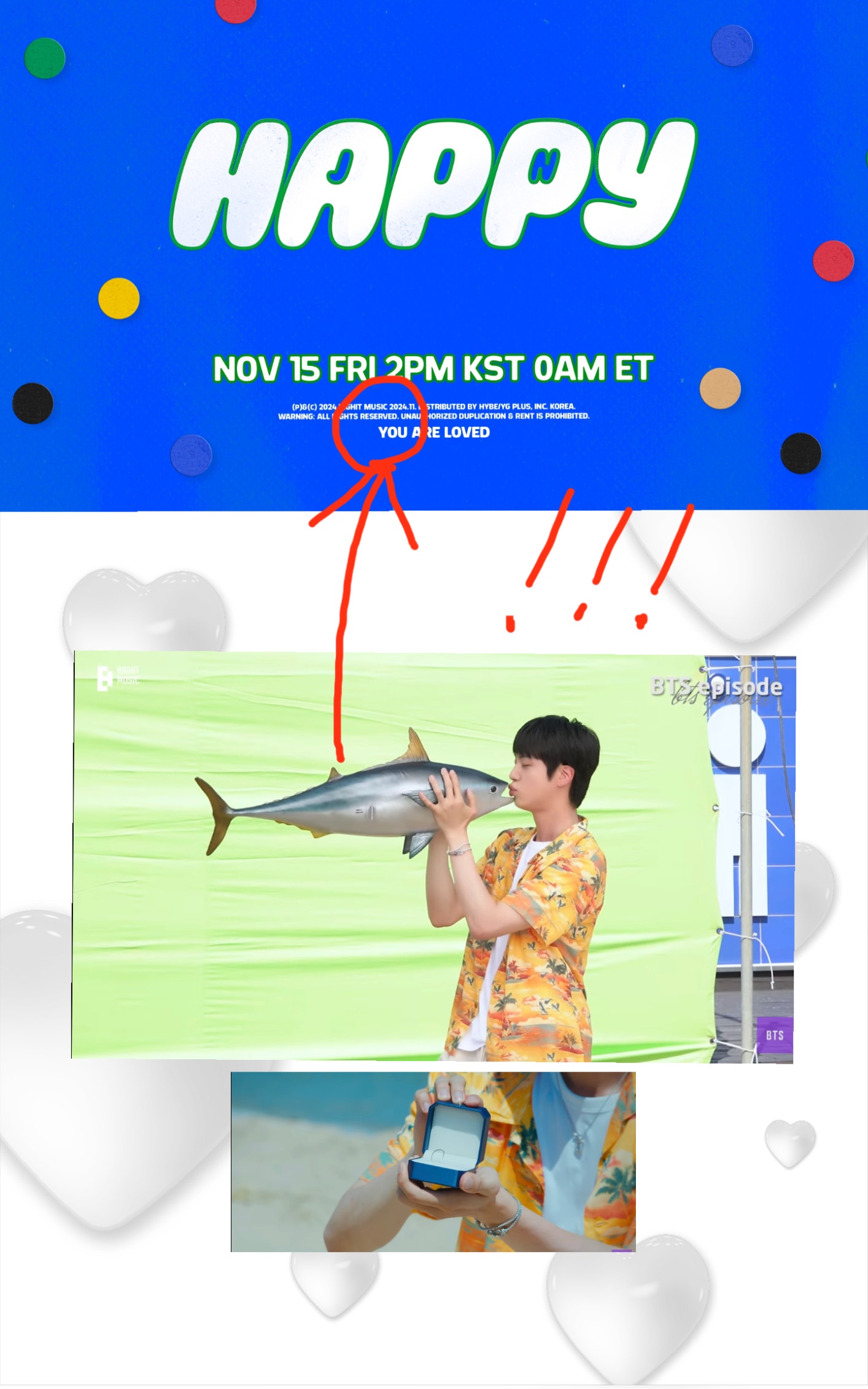 BTS Weverse Fan Letter