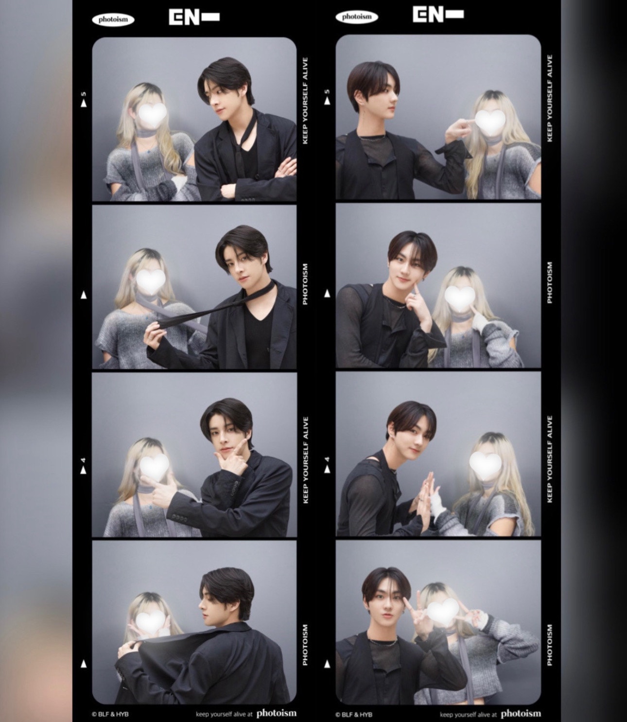 ENHYPEN Community Post - 나 unseen전시회에서도 찍었어!📸 어떤 자세가 예쁘지?🤭ㅋㅋㅋ 두번째 jake pose는 어려운데 어떻게 찍어야 하나요?🤔