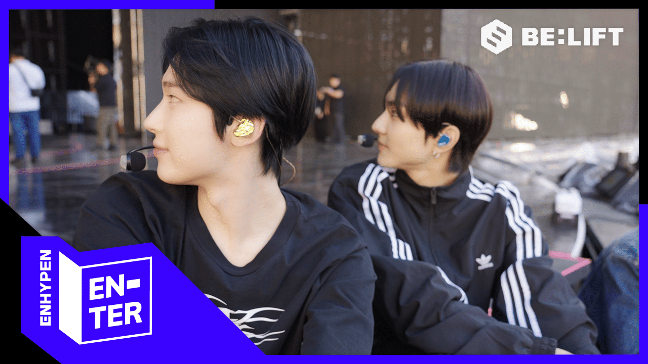 Weverse ENHYPEN Media - [EN-TER key] WALK THE LINE 고양 유닛 무대 리액션 ...