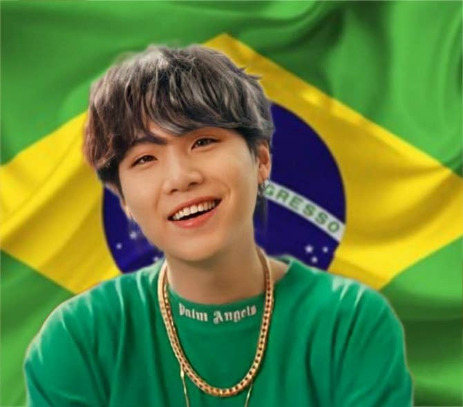 BTS Community Post - ARMY ALERT Min Yoogi is once again being exposed ...