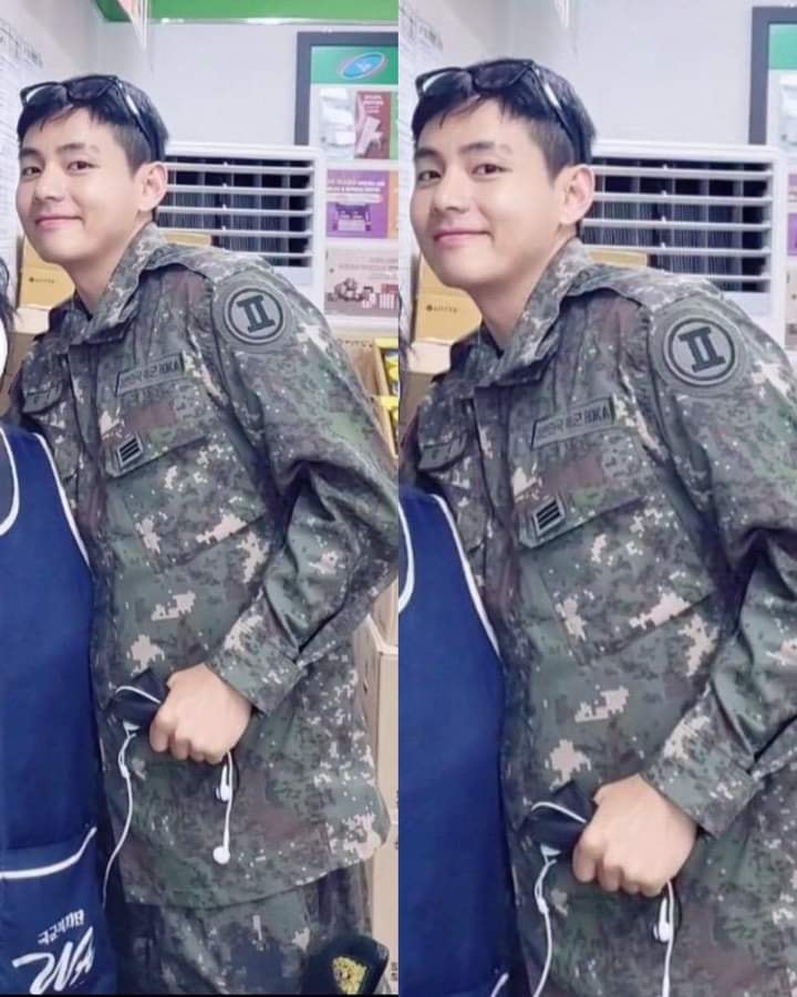 BTS Community Post - OMG! Look at his baby face..he just looks like a teddy bear 🥹🤎