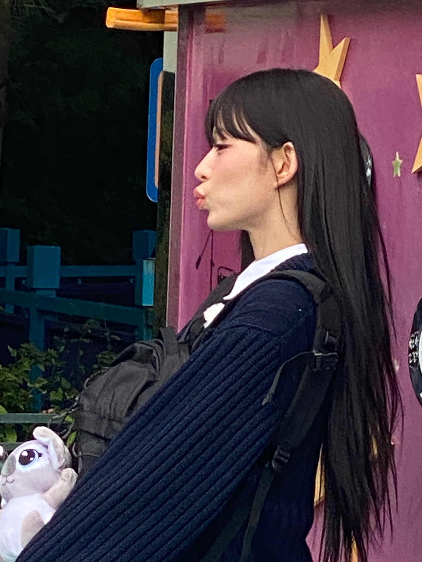 Fromis9 Community Post 오늘자 에버랜드 제가 찍은겁니당 한달차뉴빈데 오늘 실물 처음봐서 너무
