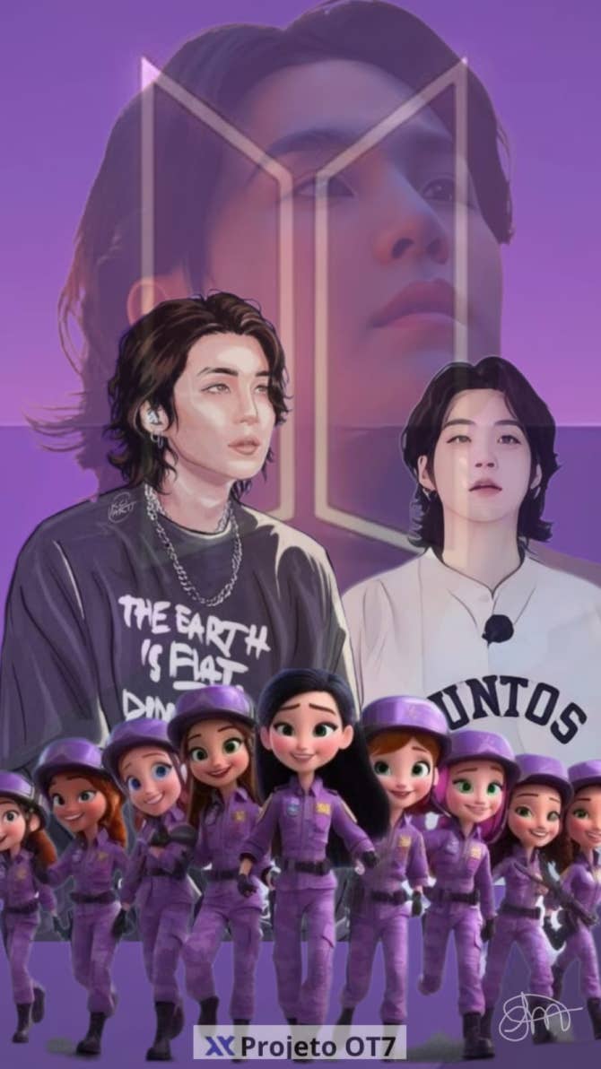 BTS Community Post - bts is seven 💛💛💚💜💛💚 #barmywithyoongi #projetosot7_barmy #BTS_is7 # ...