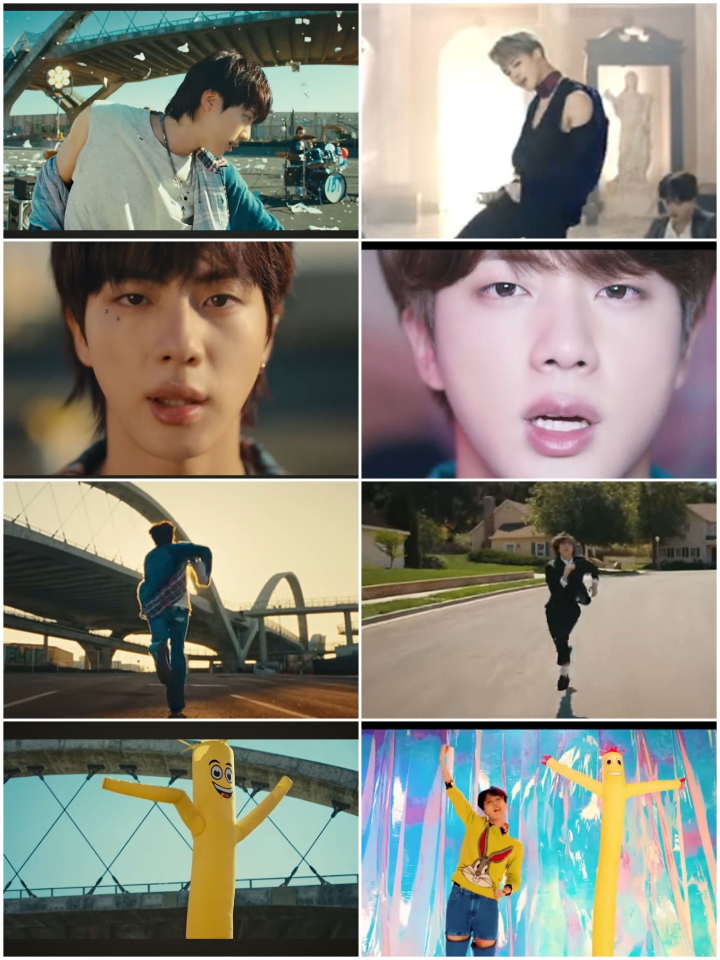 BTS Community Post - See the differences HAHA In case you didn't see it ...