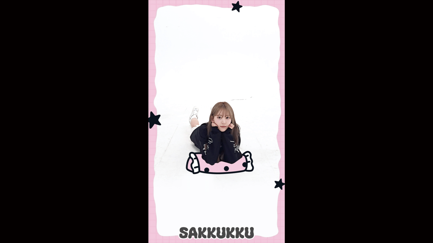 Multimedia de LE SSERAFIM de Weverse - Act like SAKKUKKU 🌸