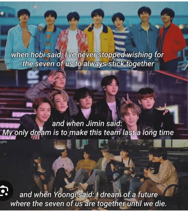 BTS Community Post - I JUST WANT TO SAY.,, THAT... WE STAN BTS AS A GROUP OF SEVEN MEMBERS.,,💜💜💜 ...