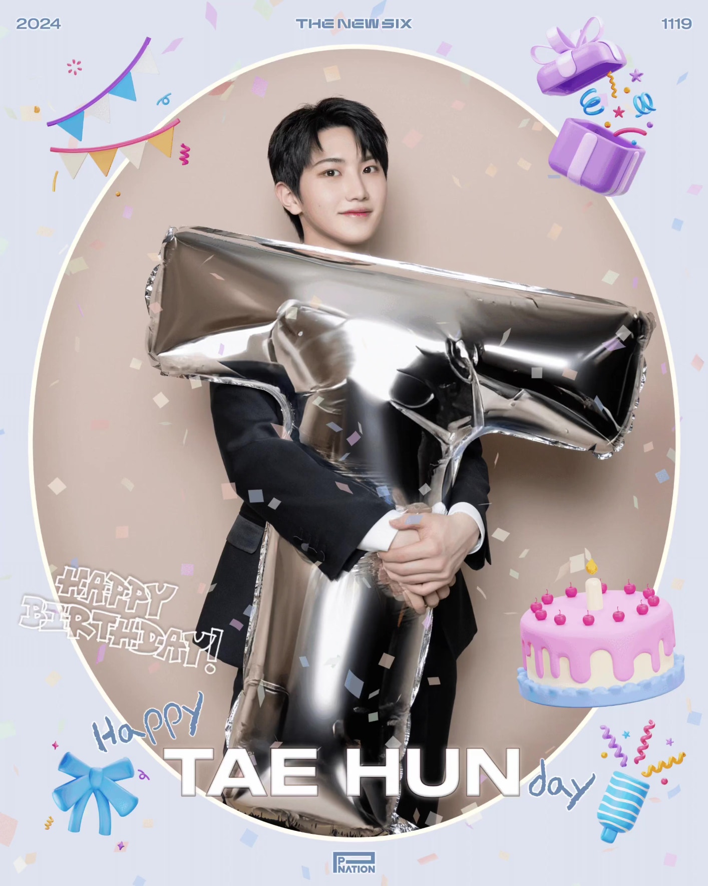 Weverse TNX Media - Happy Birthday, TAE HUN!