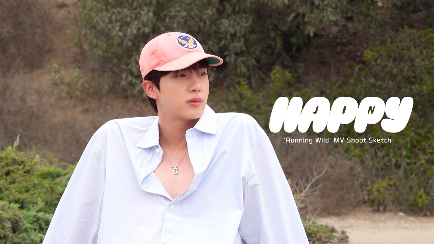 Weverse BTS Media - 진 (Jin) 'Running Wild' MV Shoot Sketch