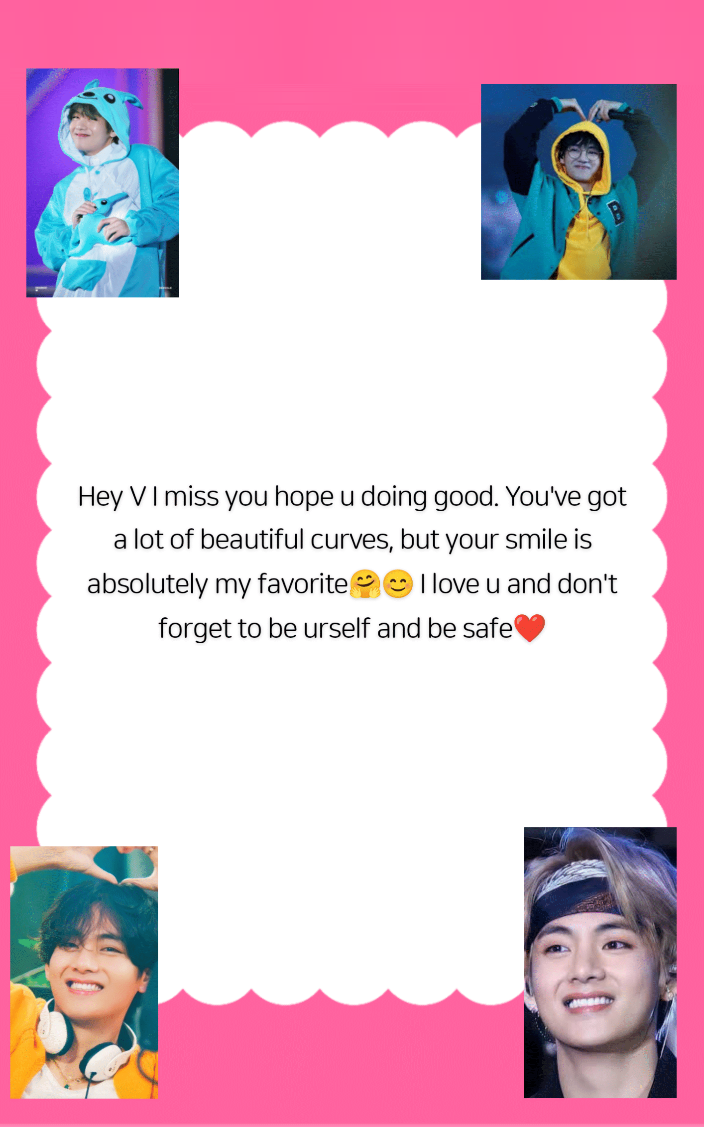 BTS Weverse Fan Letter