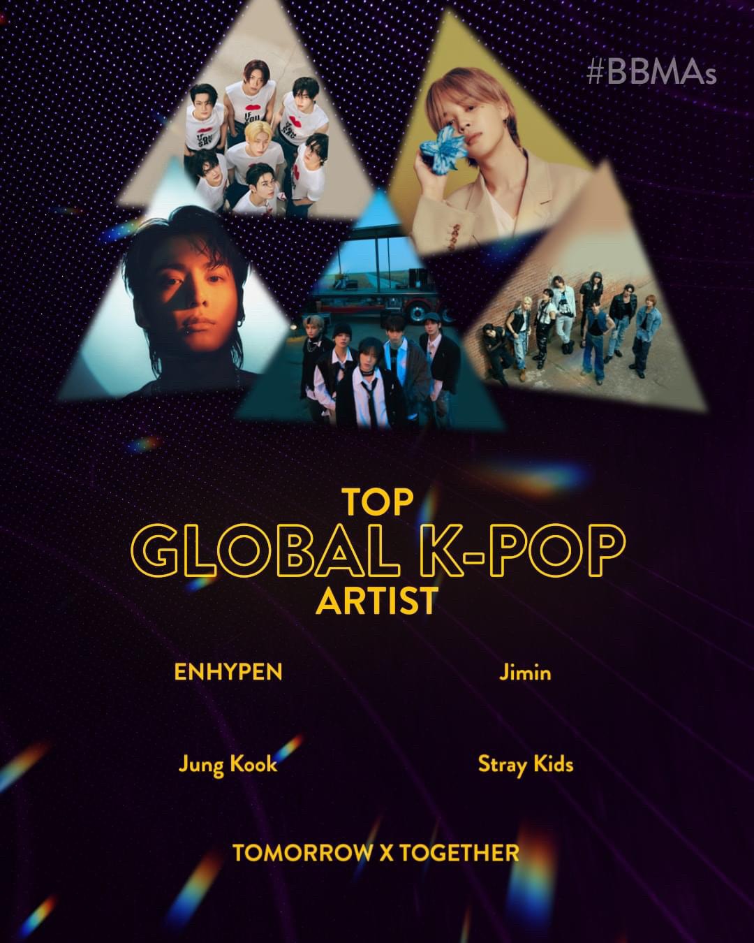 BTS Community Post - CONGRATULATIONS JK and JIMIN!!! I hope you win the awards. So prooud of you ...