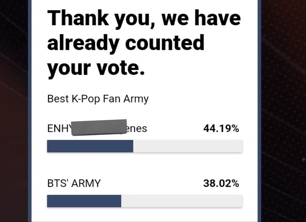 BTS Community Post - ⚠️abriram uma poll de votaçao pra uma das ...