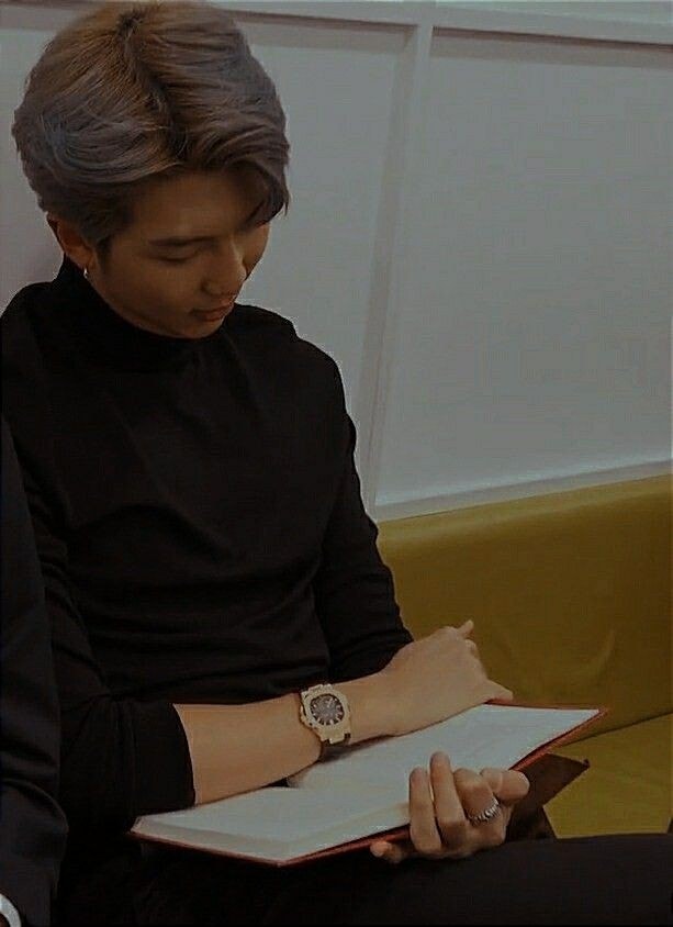 BTS Community Post - #to_rmoppa Weee, See I'm also reading 📚... Well, Oppa after you come back ...