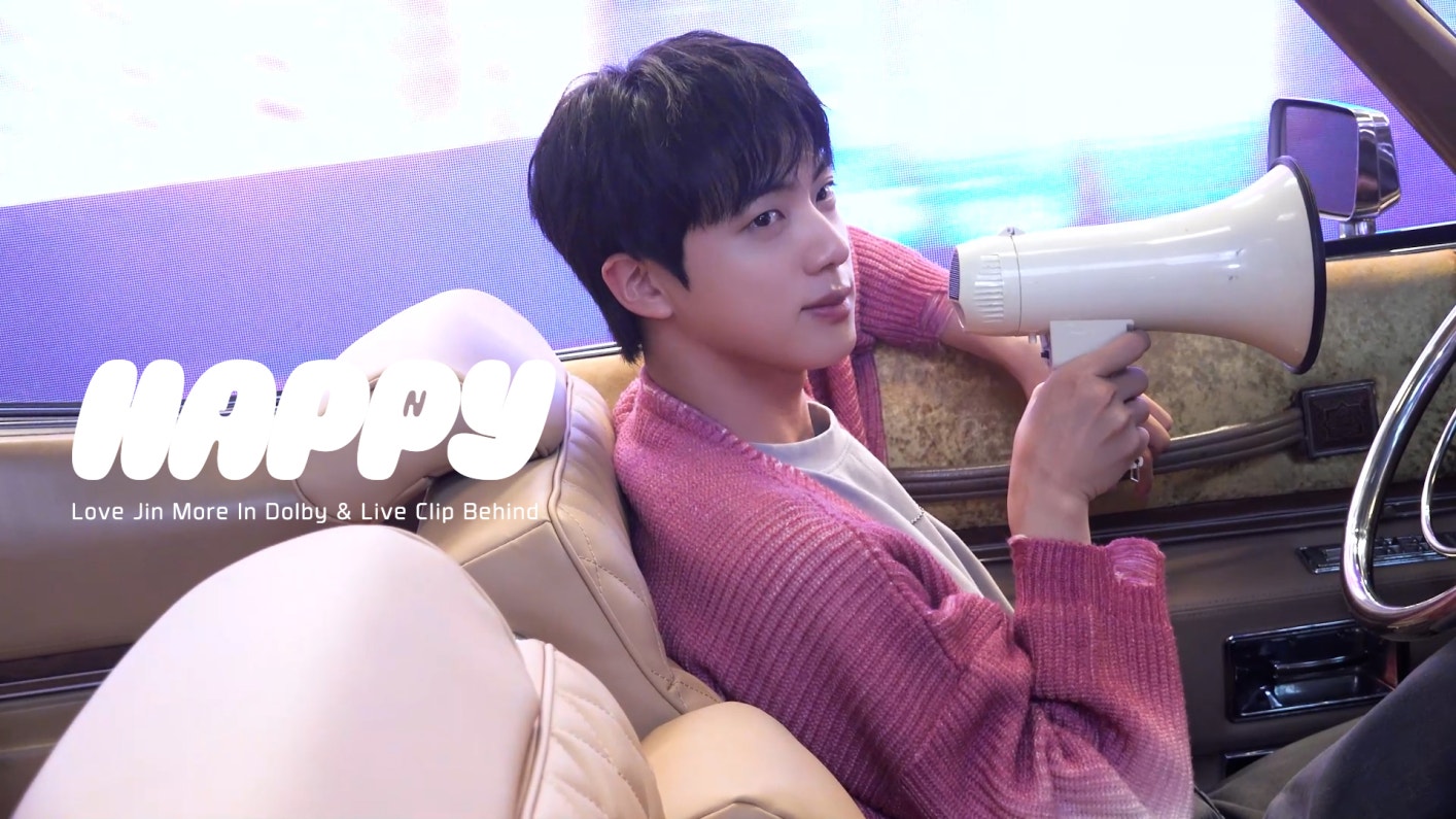 Weverse BTS Media - 진 (Jin) 'Love Jin More In Dolby' & 'Live Clip' Behind