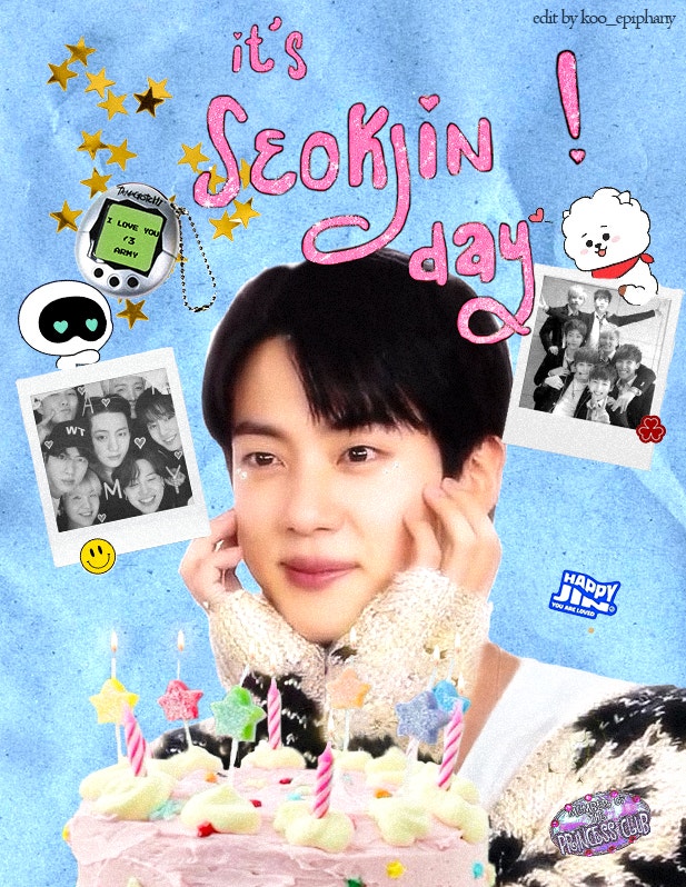 Bts Community Post Jinday 매일 나한테 백만 가지 미소의 이유가 돼주는 내 귀여운 생일 소년 생일