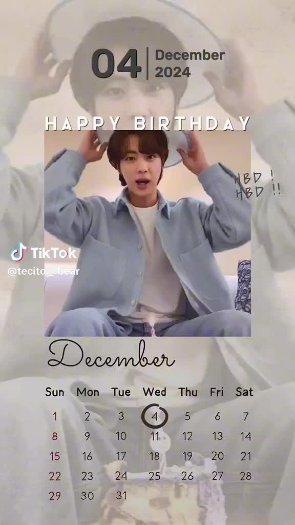 BTS Community Post - happy Birthday jin i love you 💜💜 feliz cumpleaños jin te amo💜💜 kim seok-jin ...