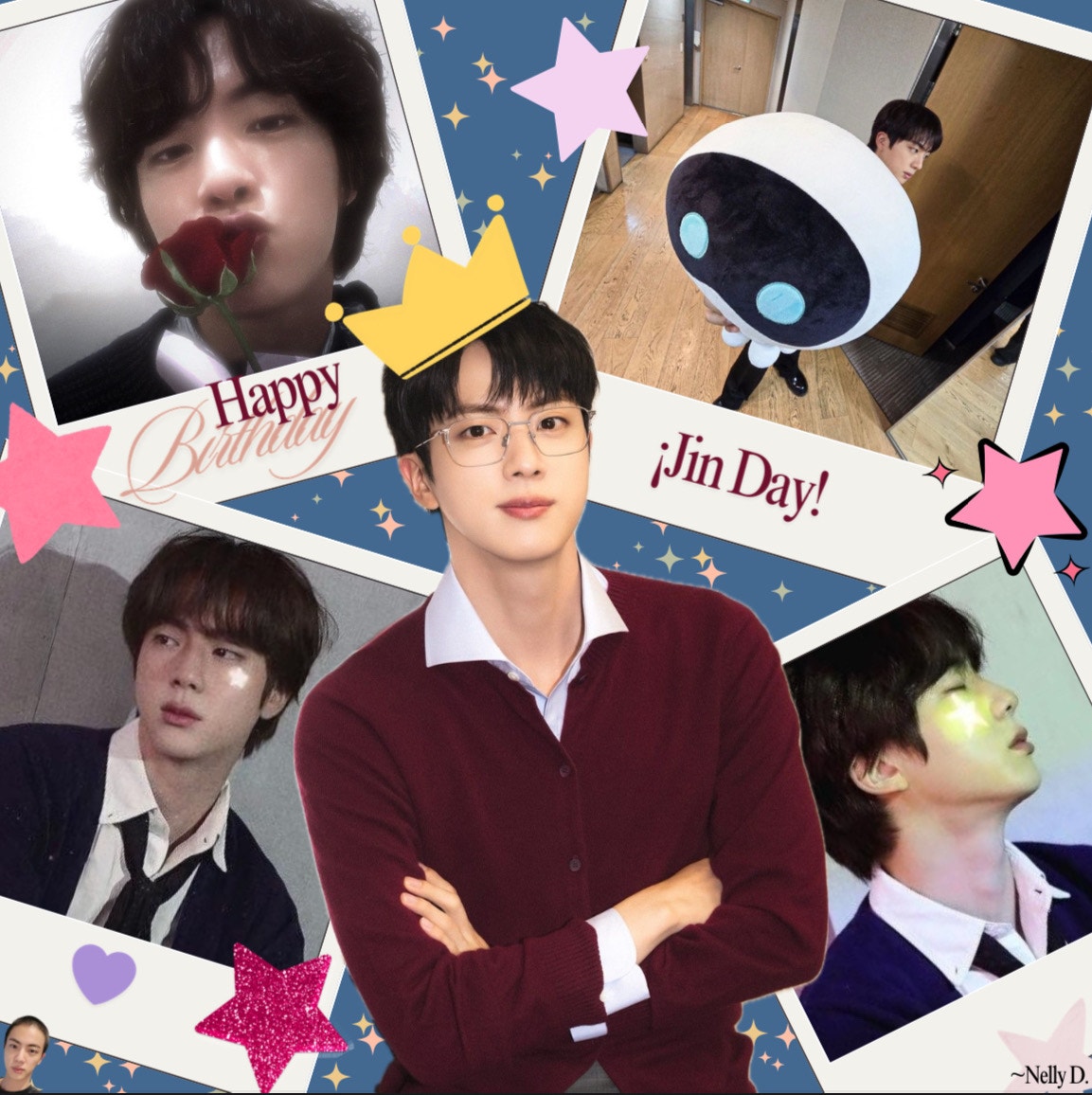 BTS Community Post - FELIZ CUMPLE AL SER MÁS GUAPO DEL MUNDO ¡¡¡¡¡Jin feliz cumpleaños rey ...