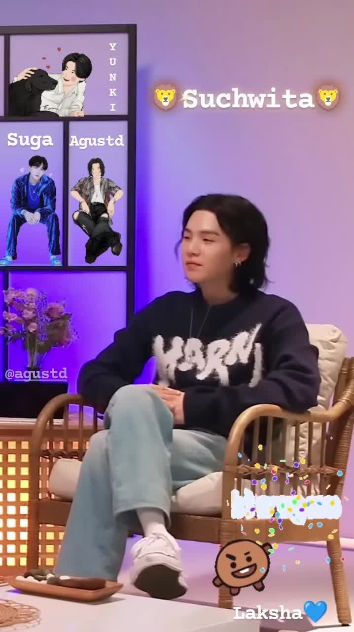 BTS Community Post - Congratulations Suga 💙🤴🏻💙 For Completing 2 Years ...