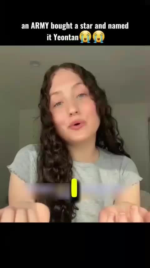 BTS Community Post - she brought a Star and named it after tannie. it's ...