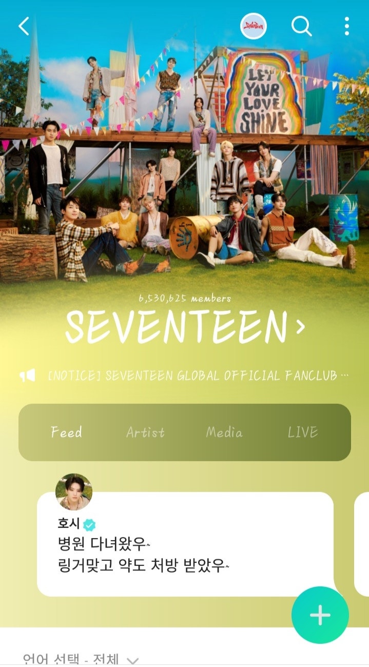 SEVENTEEN Community Post