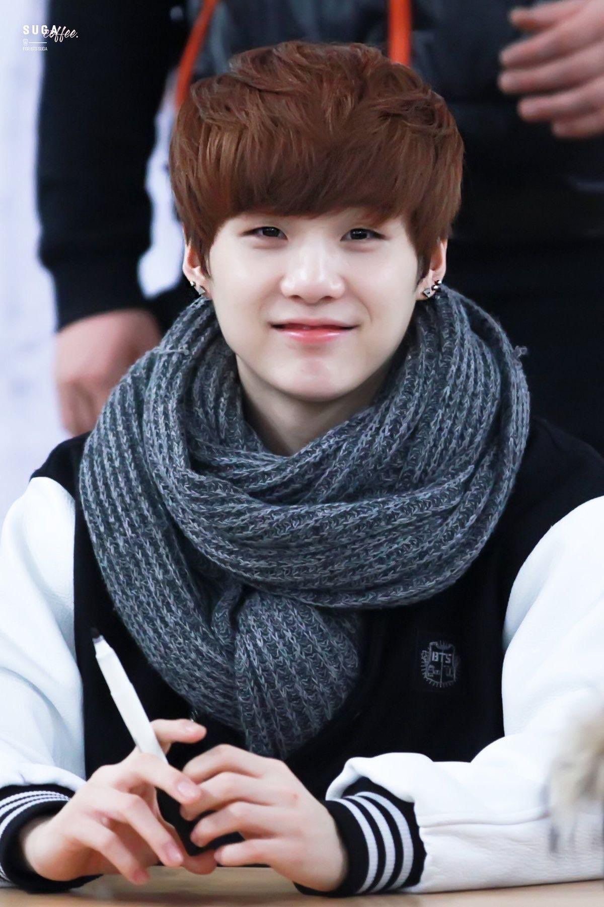 BTS Community Post - To handsome with a scarf