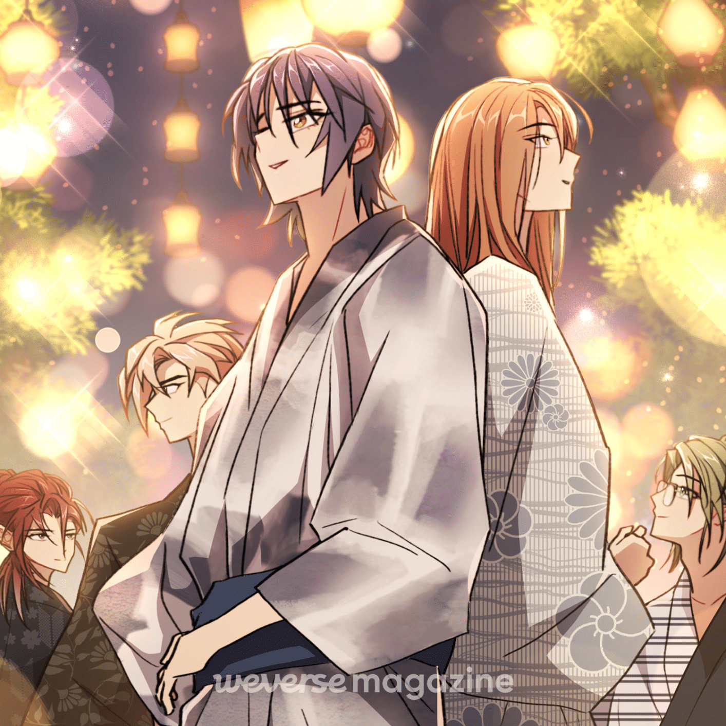 Weverse &TEAM Image - [Magazine] 'DARK MOON: THE GREY CITY' Special Edition Ep.3