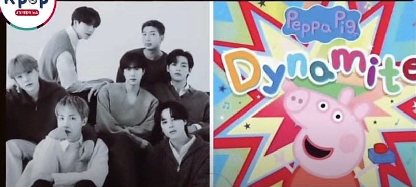 BTS Community Post - Peppa Pig Premieres Dynamite An Inspiring Music ...