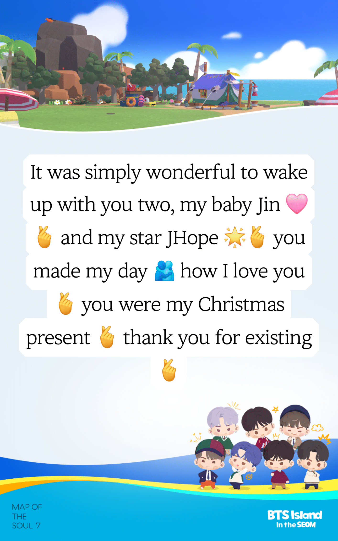 BTS Weverse Fan Letter