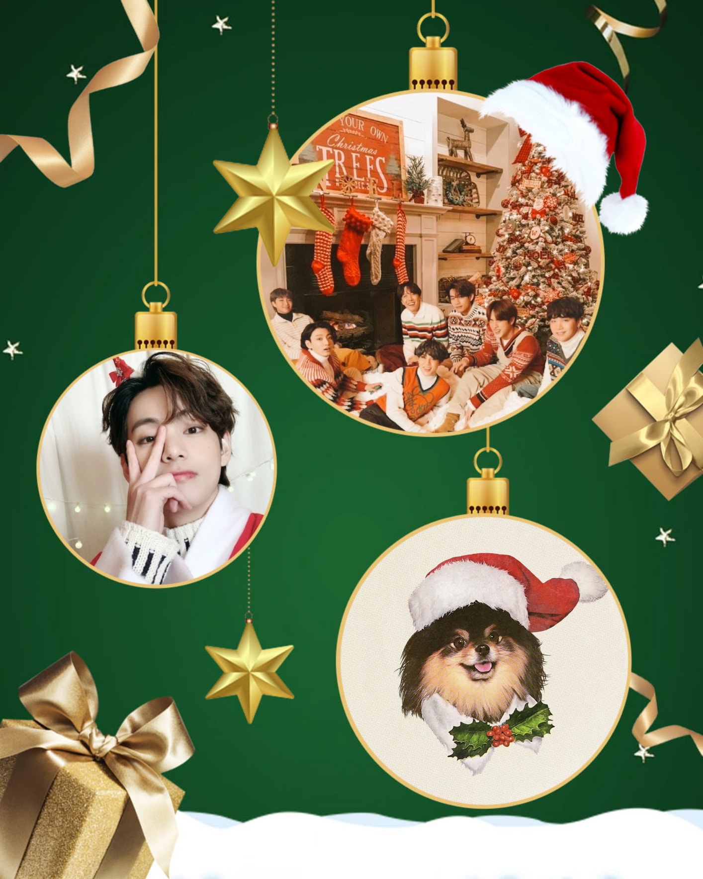 BTS Community Post - #dear_v_from_army #to_v 𓏸𓈒 𝙼𝚎𝚛𝚛𝚢 𝙲𝚑𝚛𝚒𝚜𝚝𝚖𝚊𝚜𓍄𓂃𓈒* 少しで ...