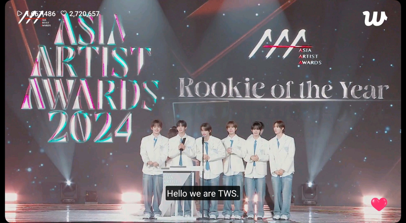 TWS Community Post - AAA 2024 AAA "Rookie of the Year" Congratulations 🎉