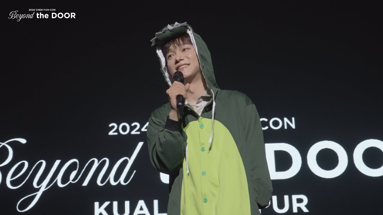 Weverse CHEN Media - 저는 여러분을 진짜 많이 사랑해요🦖💛ㅣ2024 CHEN FAN-CON 'Beyond the ...