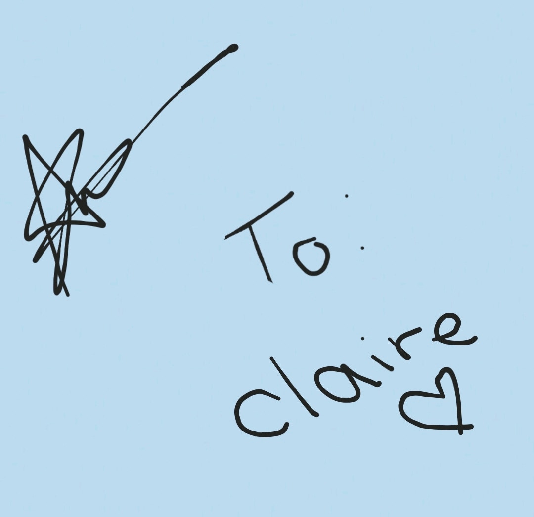 P1Harmony Community Post - this is so hard bye, claire