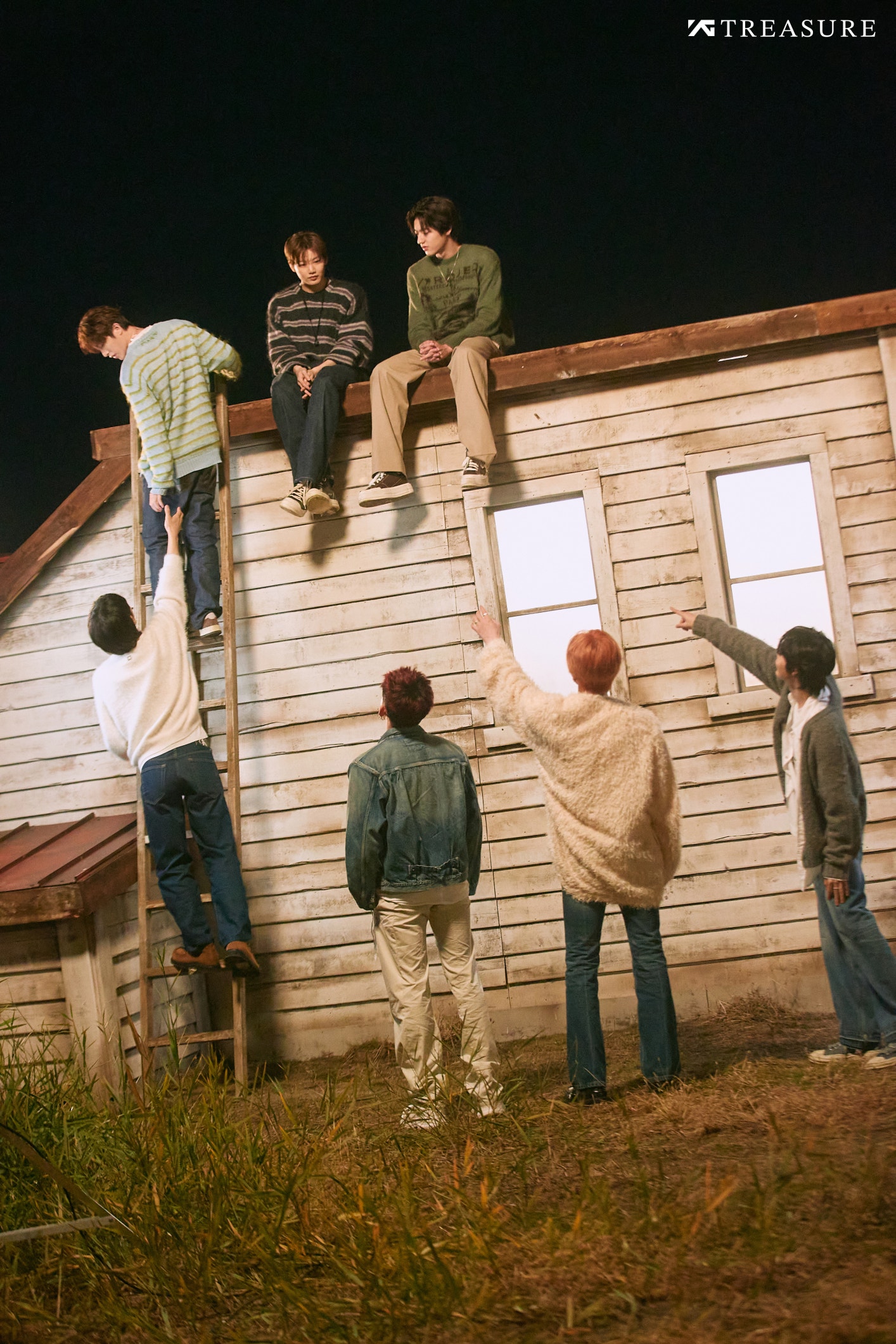 Weverse TREASURE Image - TREASURE ‘LAST NIGHT’ M/V Behind Photo 📸