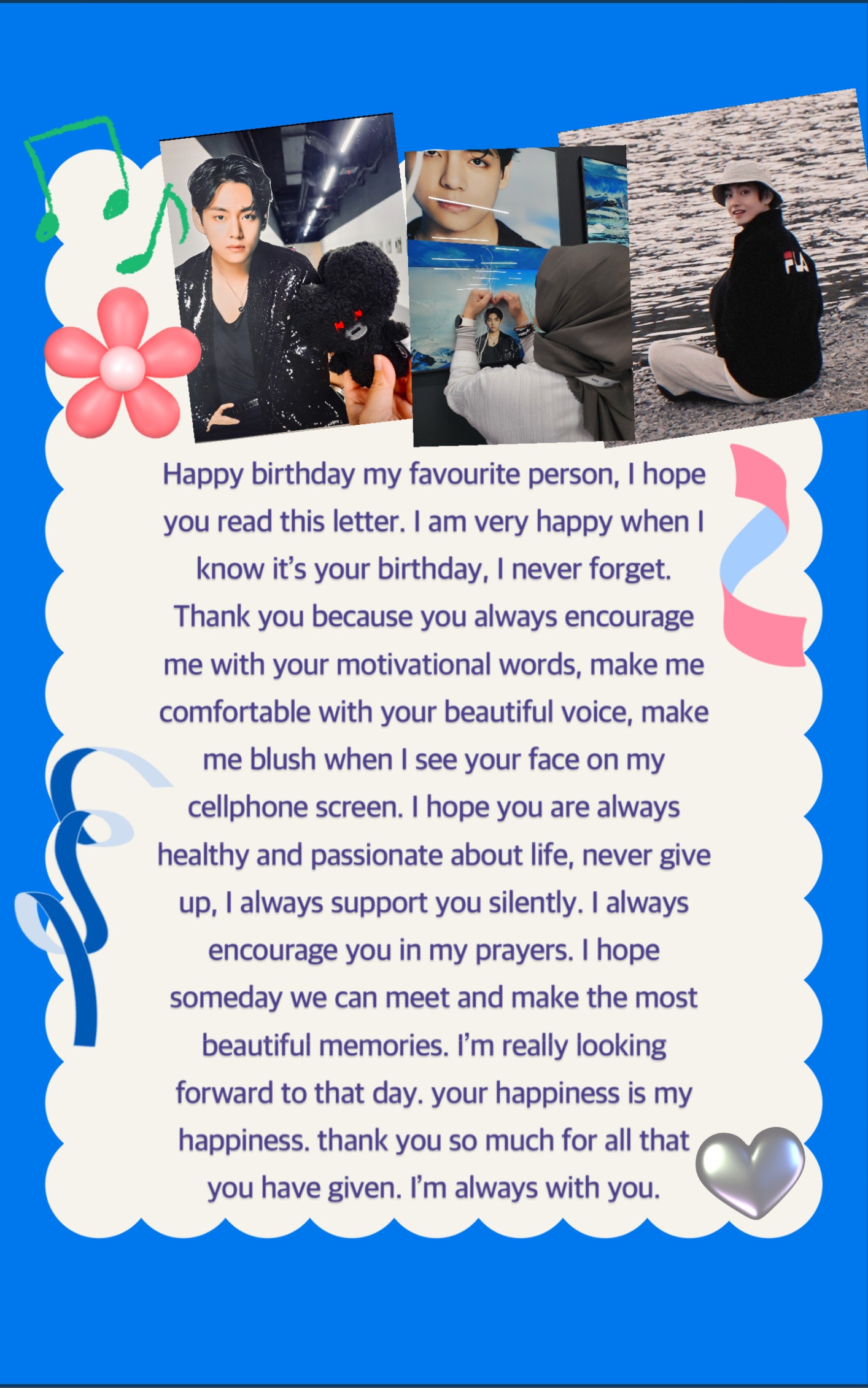 BTS Weverse Fan Letter