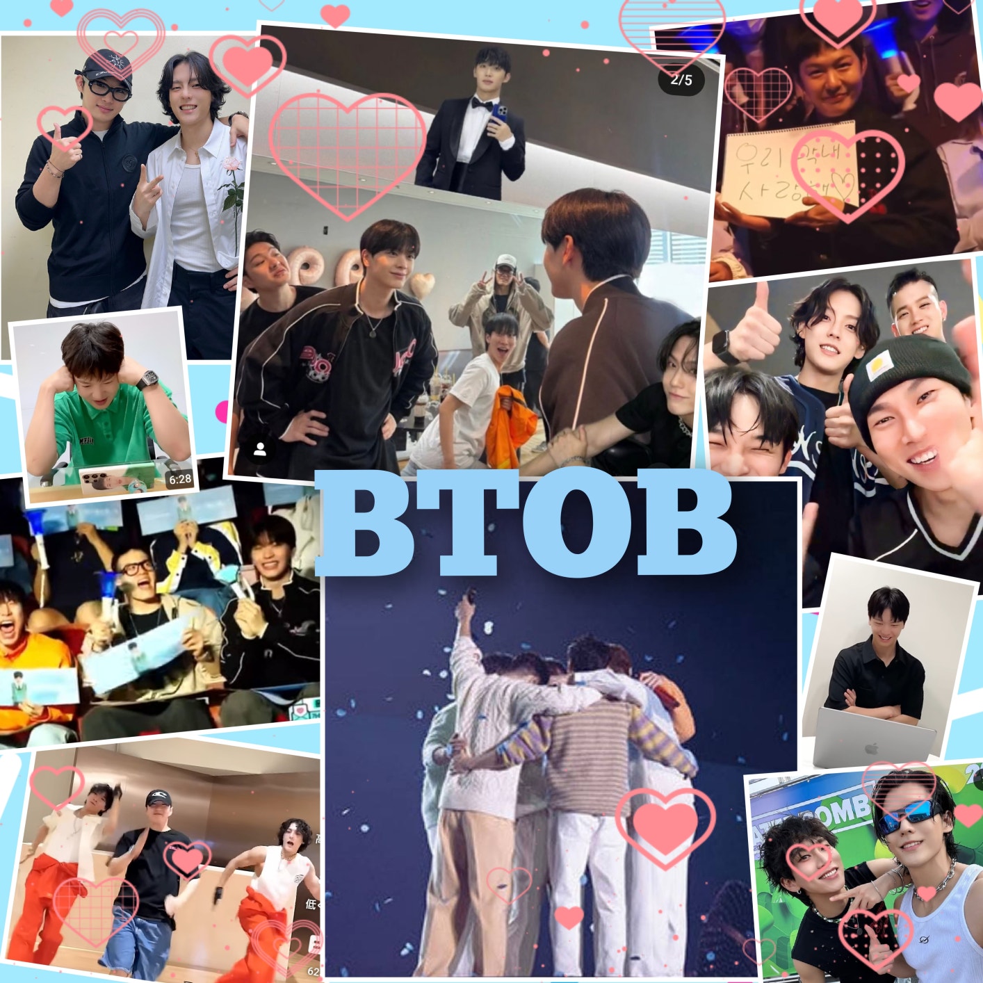 BTOB Community Post - 今年のBTOBはソロ活動もたくさんしてくれて だから、それぞれの活動を応援したり楽しんだり リスペクトする姿もたくさん見せてくれた🩵 今年もたくさん ...