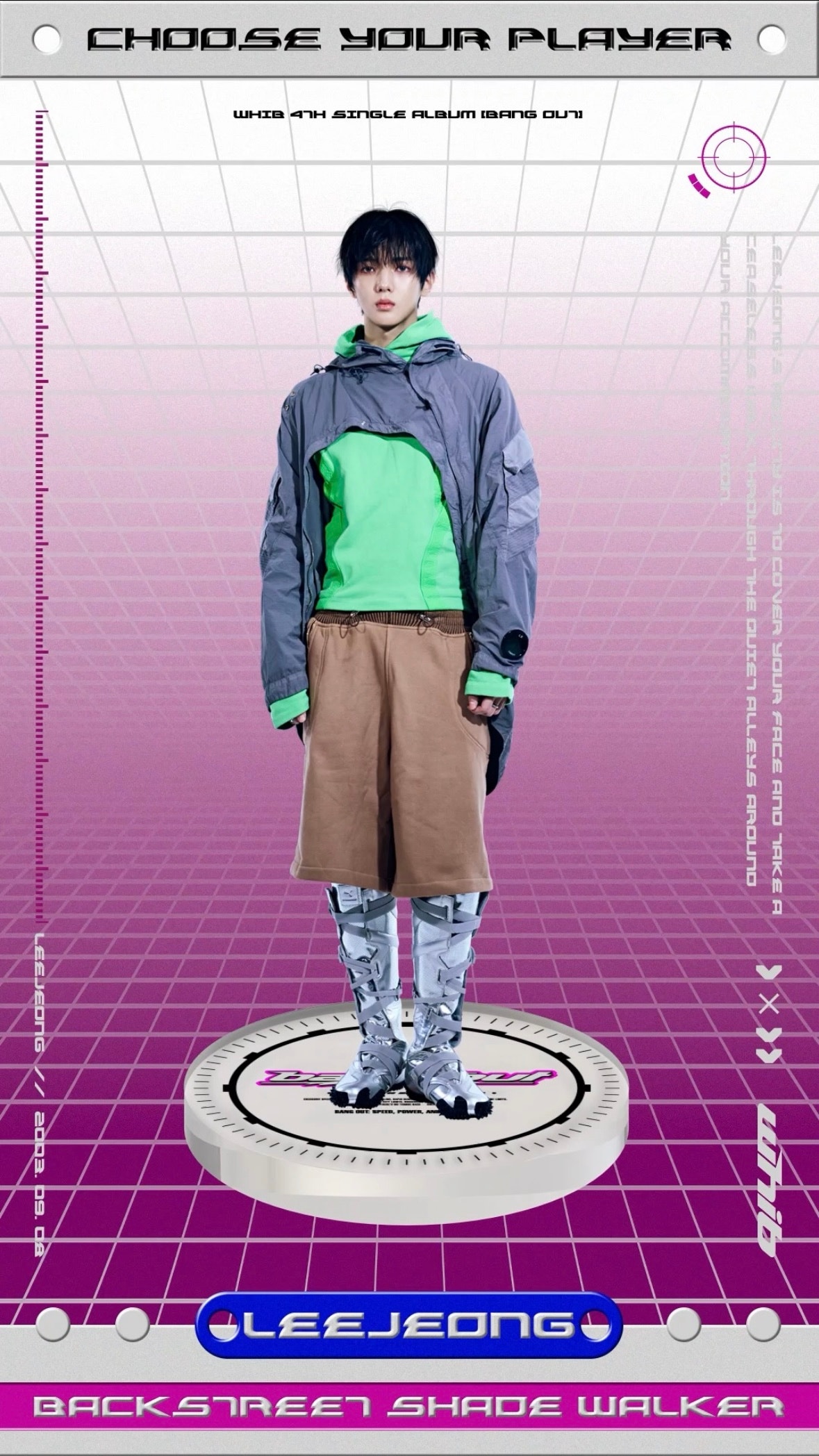 Weverse WHIB Media - WHIB(휘브) 4TH SINGLE ALBUM [BANG OUT] LEEJEONG(이정 ...