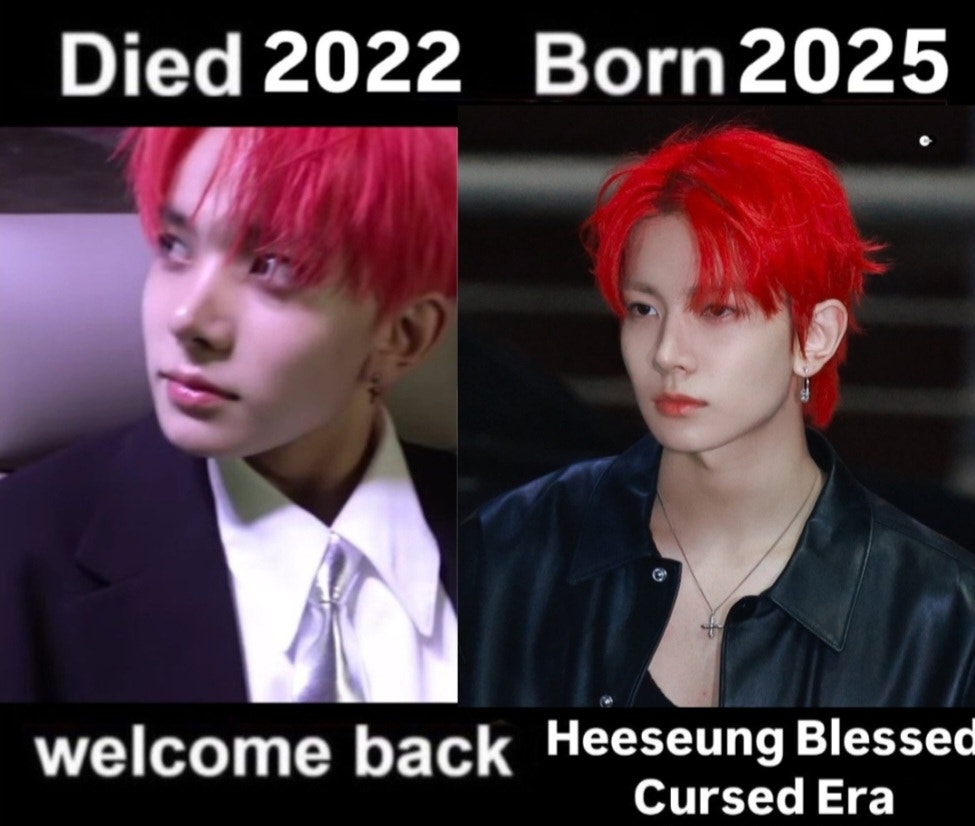 ENHYPEN Community Post - blessed Cursed LEE Heeseung is back ️‍🔥MY ...