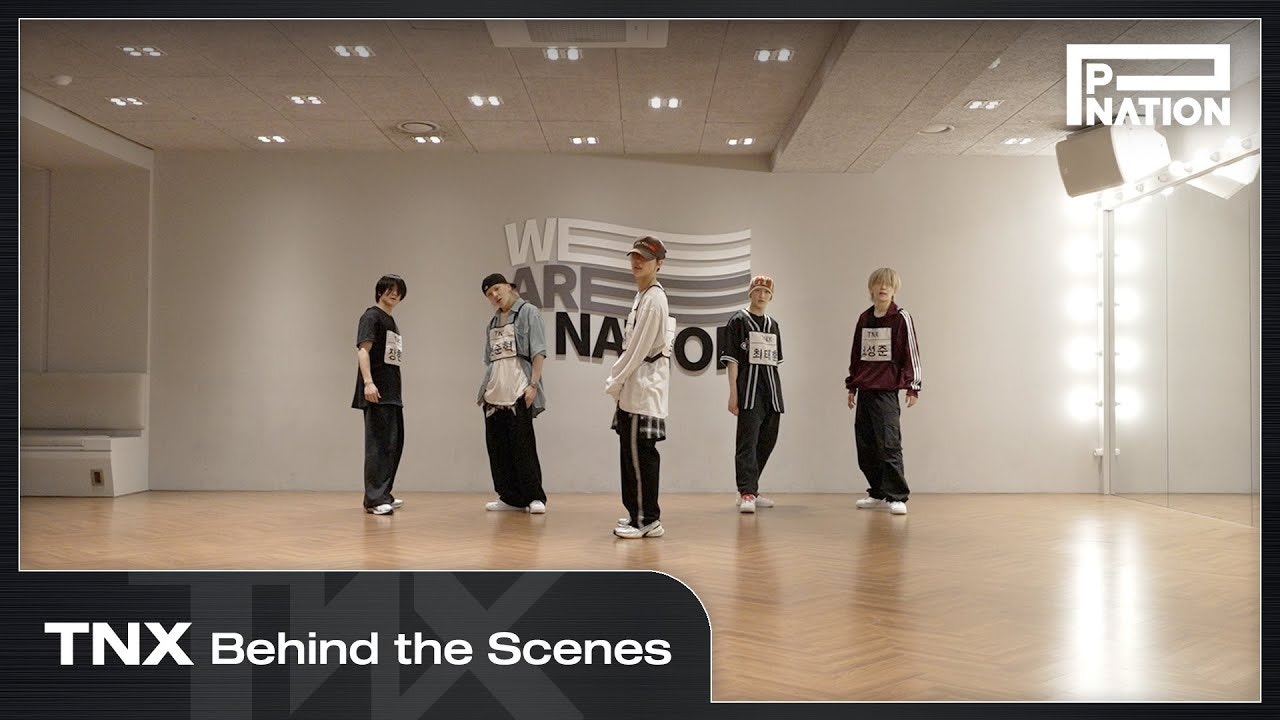 Weverse TNX Media - '아 진짜 (For Real?)' Dance Practice Behind The Scenes
