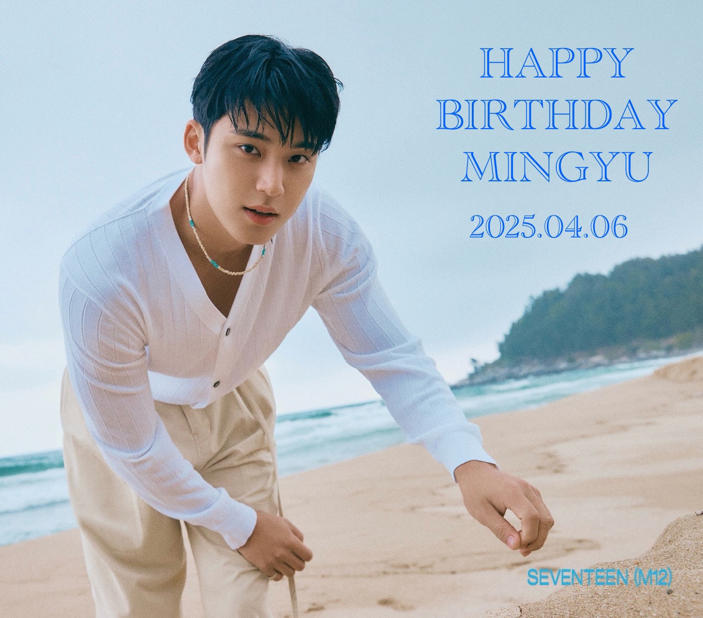 SEVENTEEN Community Post - HAPPY BIRTHDAY MINGYU🐶🎂🥂 ミンギュお誕生日おめでとう🎉 🩷🩵 ...
