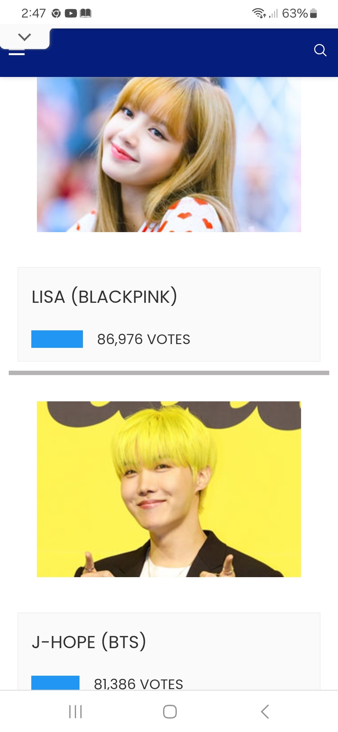 BTS Community Post - Army's please vote for J-hope. go google and search best dancer in kpop ...